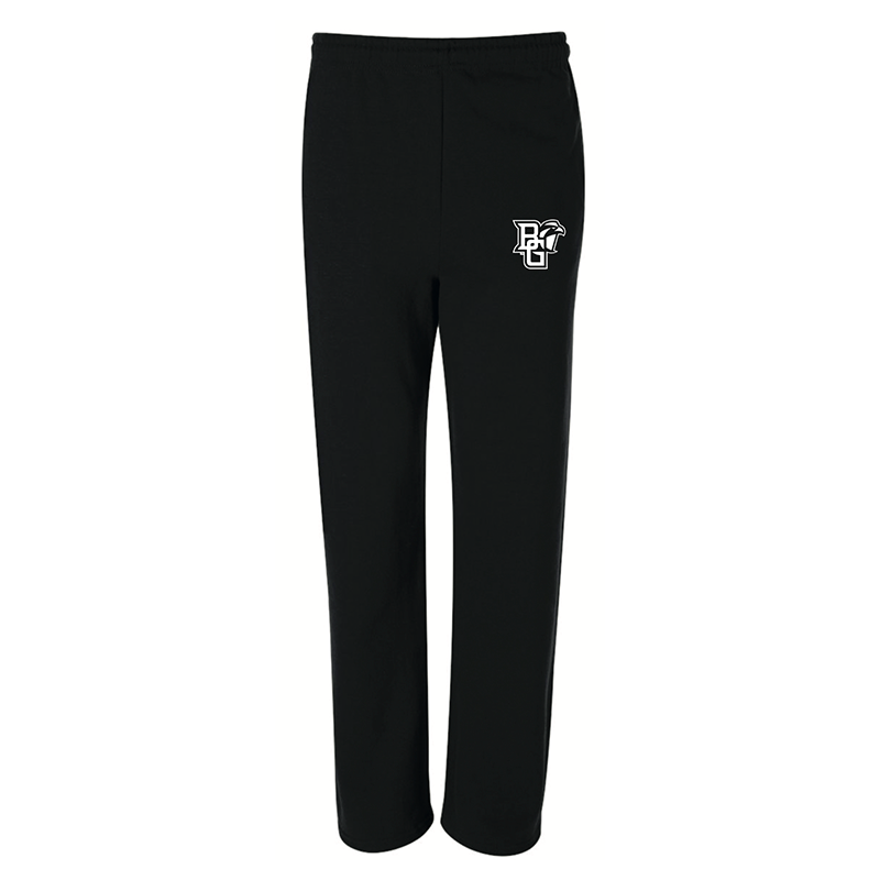 JU Black Open Bottom Sweatpants with Peekaboo Logo – Elite Collegiate ...
